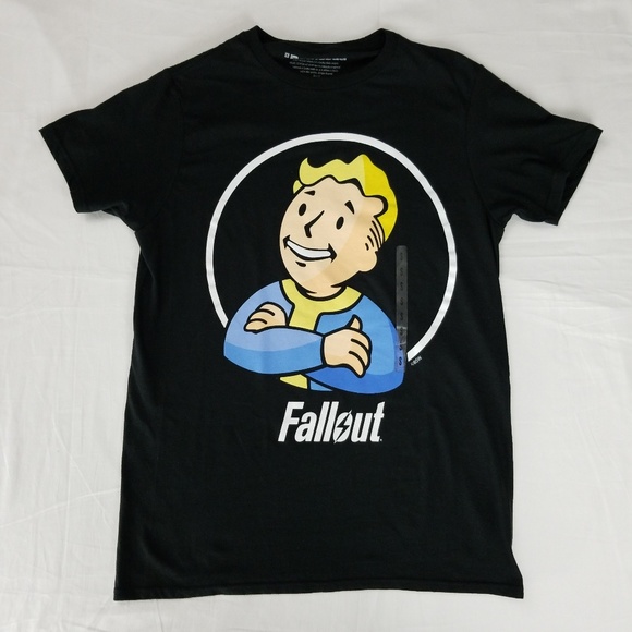 Bethesda | Shirts | Fallout Vault Boy Licensed Video Game Tshirt | Poshmark